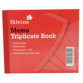 Silvine Triplicate Books